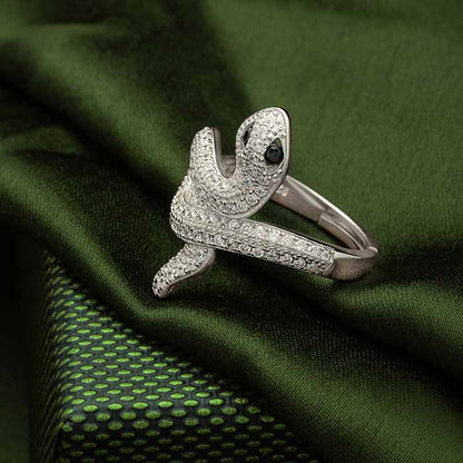 Silver Slytherin Ring - Buy Now From Silberry